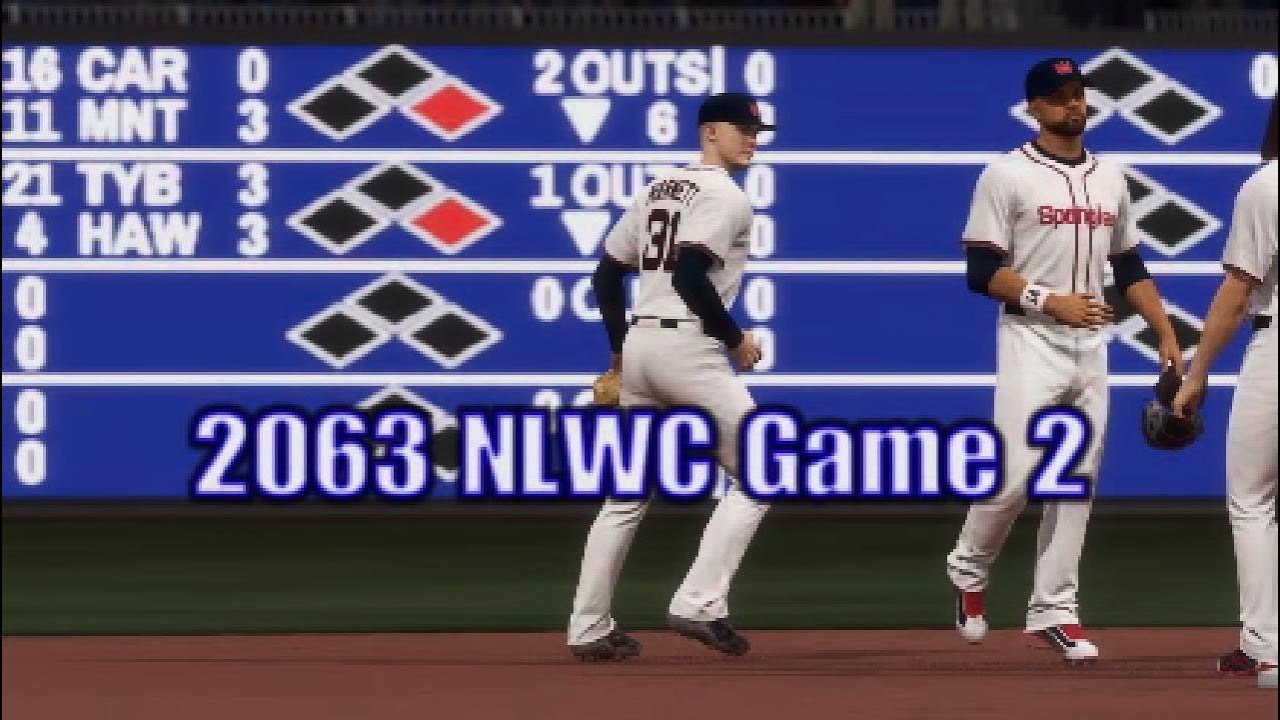 2063 NLWC Game 2 / Austin Homers @ Washington Spangles / MLB The Show ...
