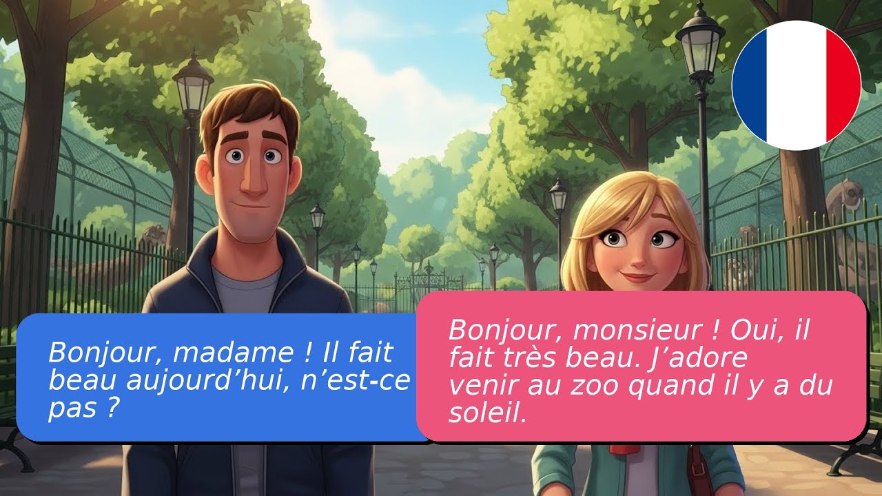 5 Everyday French Dialogues at the Zoo for Beginners | Real French ...