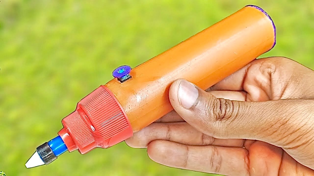How To Make A Electric Eraser At Home - YouTube