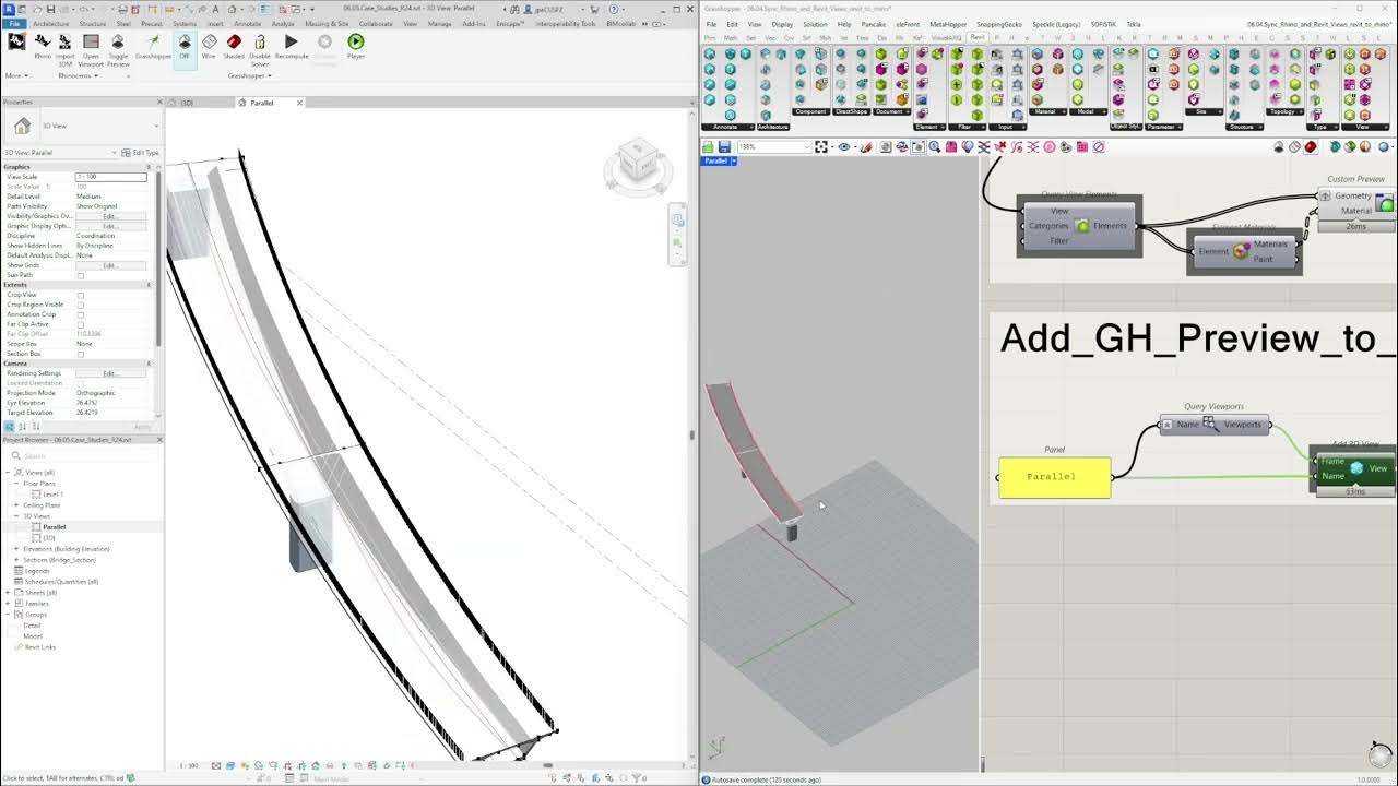 Synchronize your Rhino Viewport to Revit View - YouTube