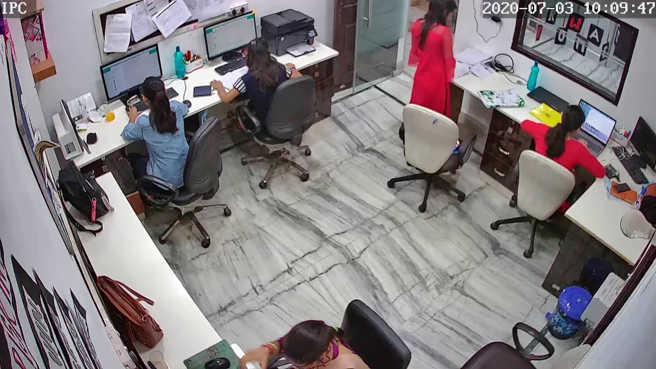 Recon 3MP IP camera sample Video - YouTube