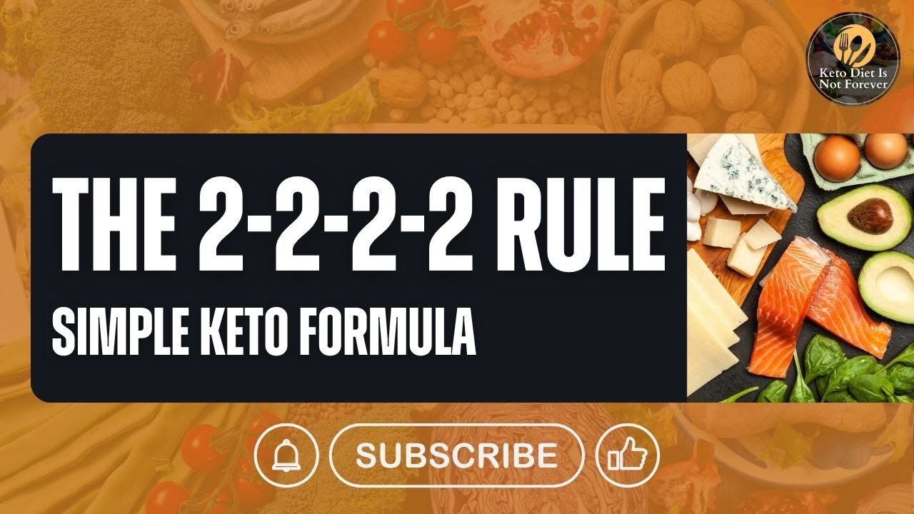 The 2-2-2-2 Rule on Keto 🥑 | Simple Formula to Boost Energy & Stay in ...