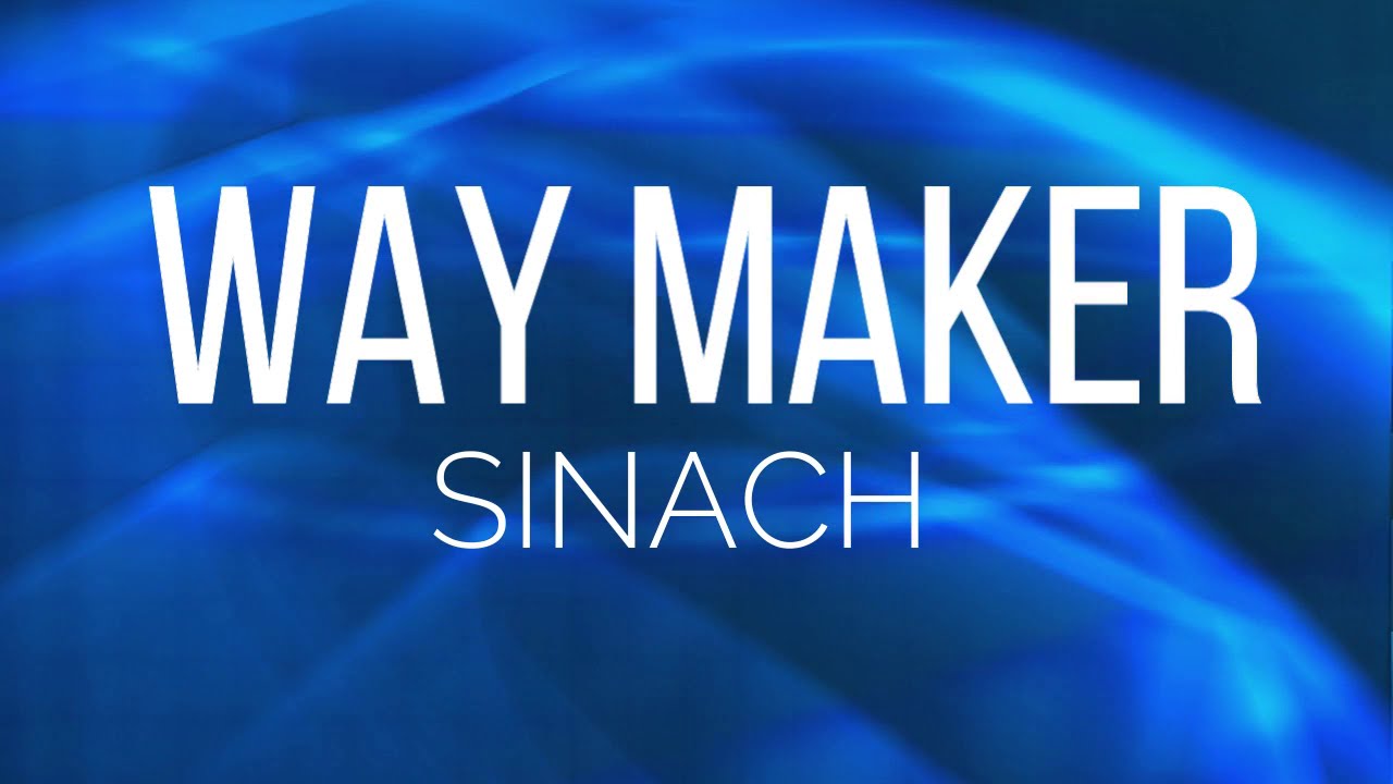 Way Maker with Lyrics by Sinach - YouTube