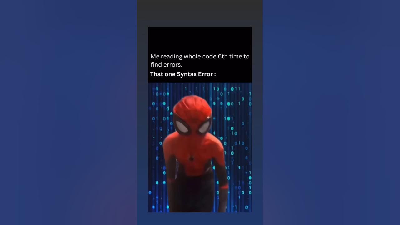 Spiderman 🕷️ Developer🔥 Funny Viral Coding Trending Code Codinglife Code Codinglife