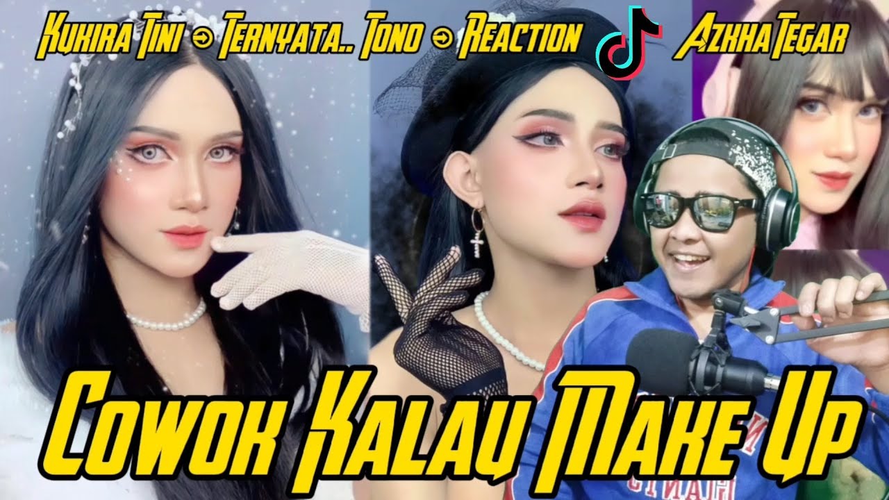 Azkha Tegar TikTok 2022 • Part 8 | Transisi Make up AZKHA TEGAR jadi ...