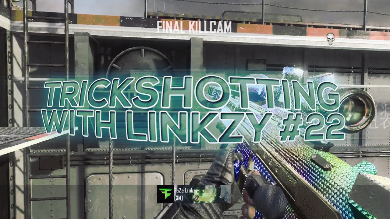 Trickshotting With Linkzy #22 | FaZe Linkzy - YouTube