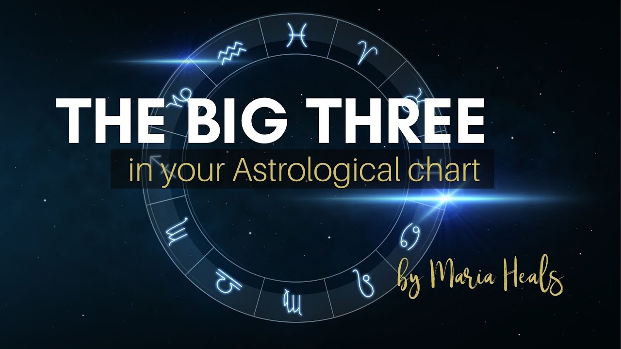 The big 3 in your astrological chart: Sun Sign, Ascendent and Moon ...
