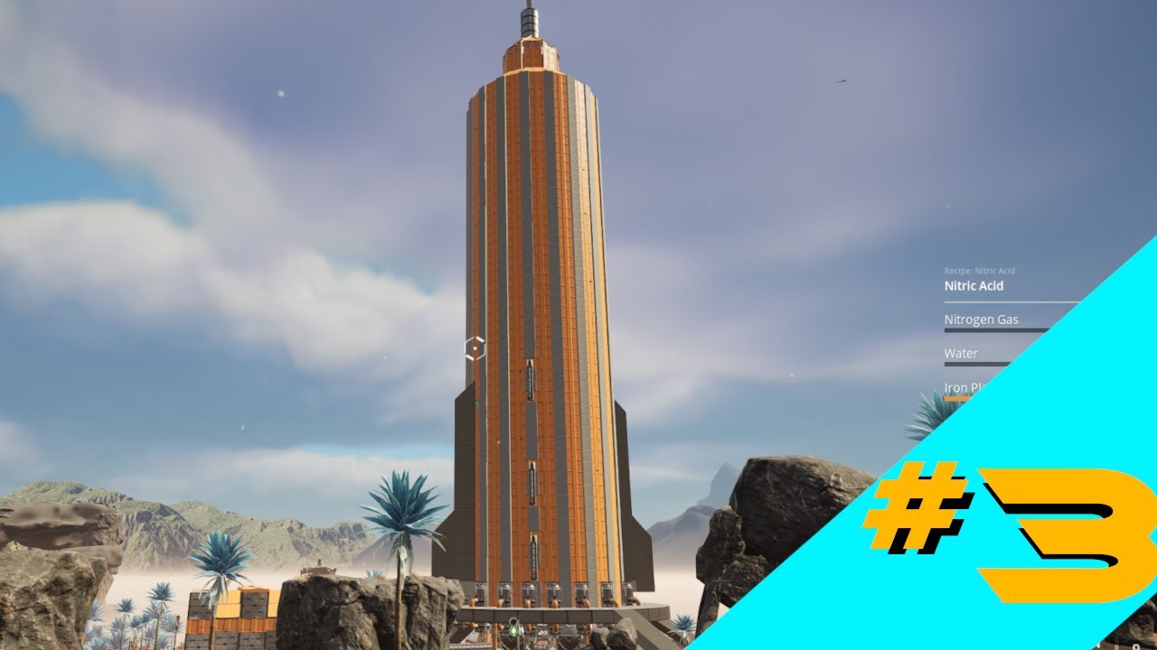 Rocket Base, Powerplants and Bauxite Mines | Satisfactory Tour Part 3/3 ...