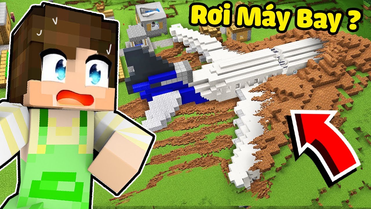 Chuyện Gì Đã Khiến Máy Bay Bị Rơi Trong Minecraft ? - YouTube
