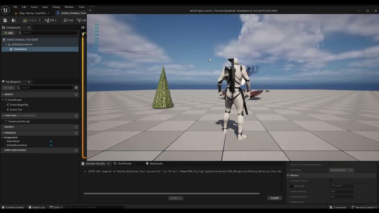 Unreal Engine Tick Event Tick Interval sec Get Set Relative Transform Rotate Actor - YouTube
