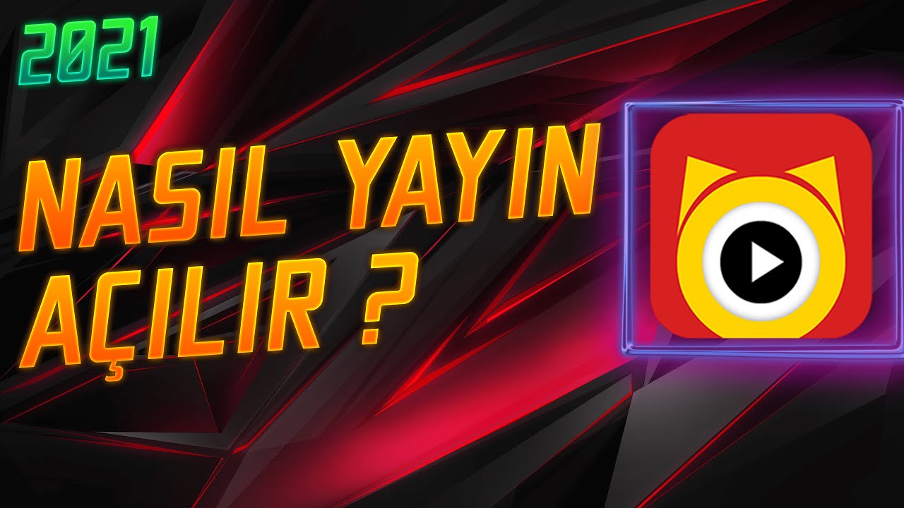 NONO LİVE NASIL YAYIN AÇILIR ? 2021 - YouTube