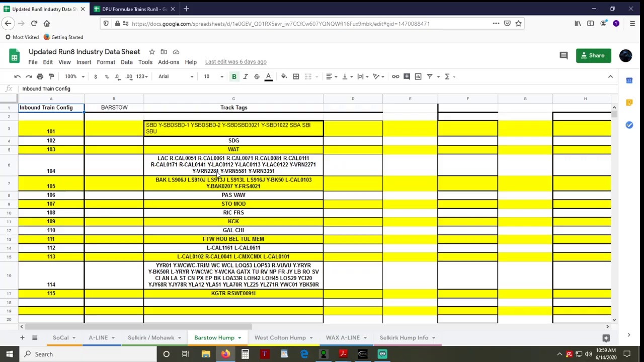 Exporting and finding the "Switch List" .... - YouTube