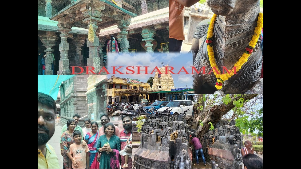 Draksharamam Temple | Pancharamam | Shakti Peetham || Bhimeswara Swamy ...
