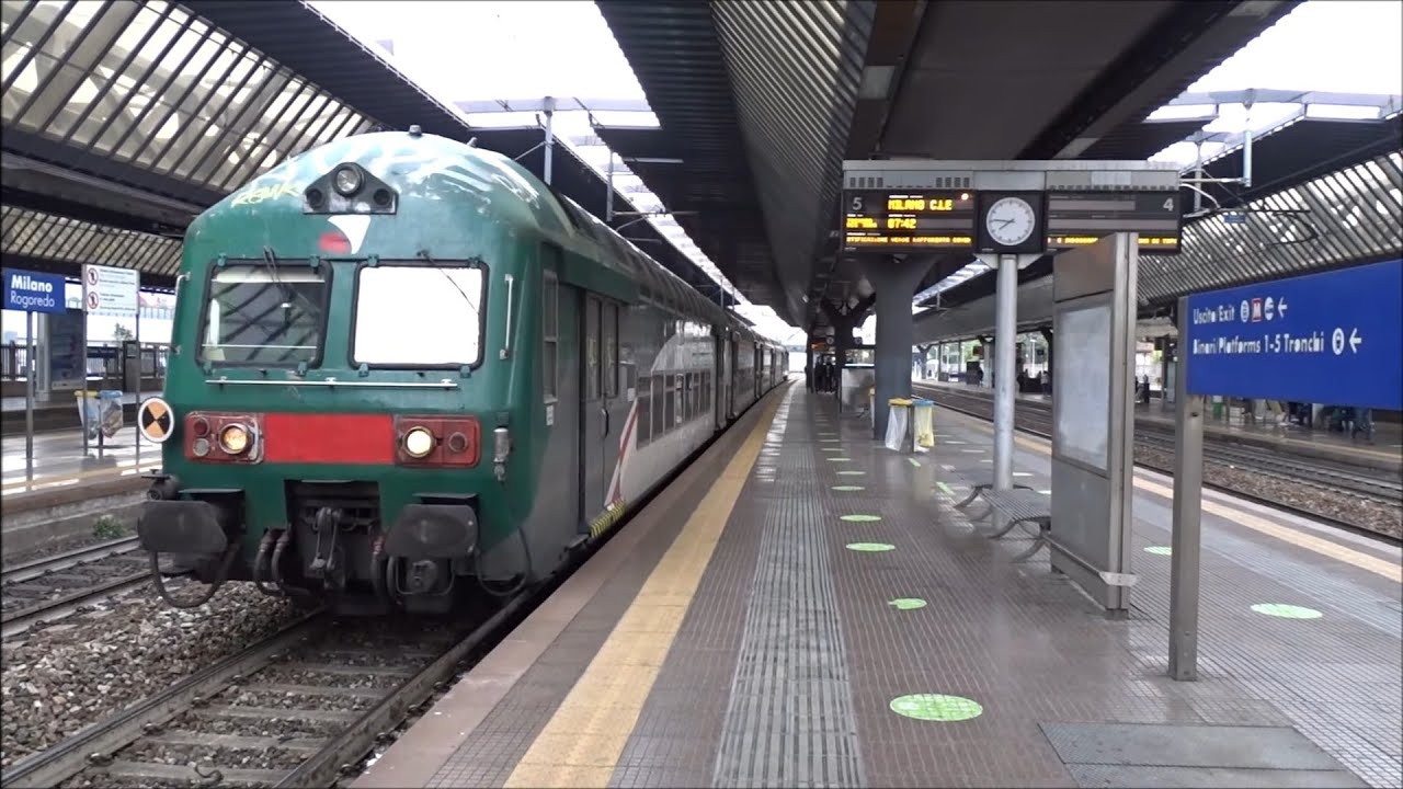 Una Mattinata Movimentata nella Stazione di MILANO ROGOREDO! @4 Maggio ...