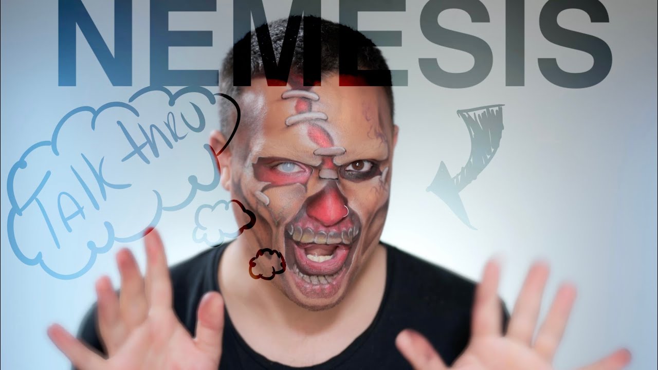 Chit Chat Nemesis Makeup Tutorial Resident Evil - YouTube