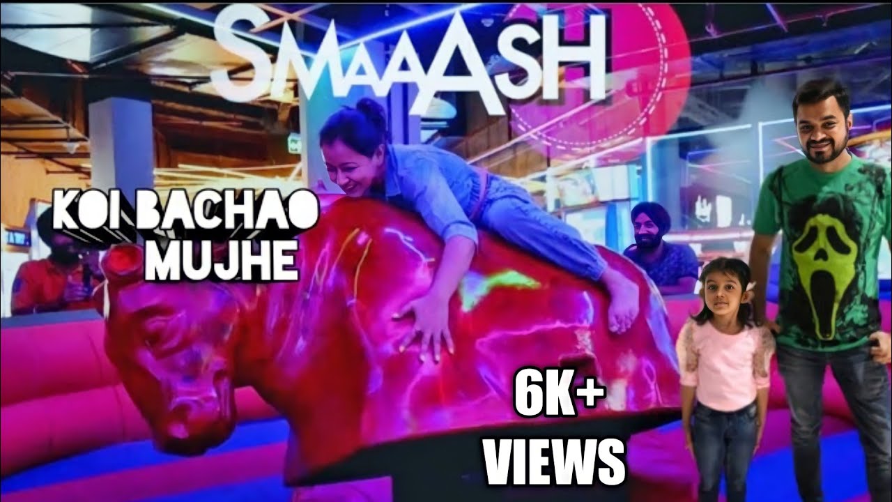 #vlog Smaaash Dlf Mall Noida Sector 18|| Best Gaming Zone Delhi ...