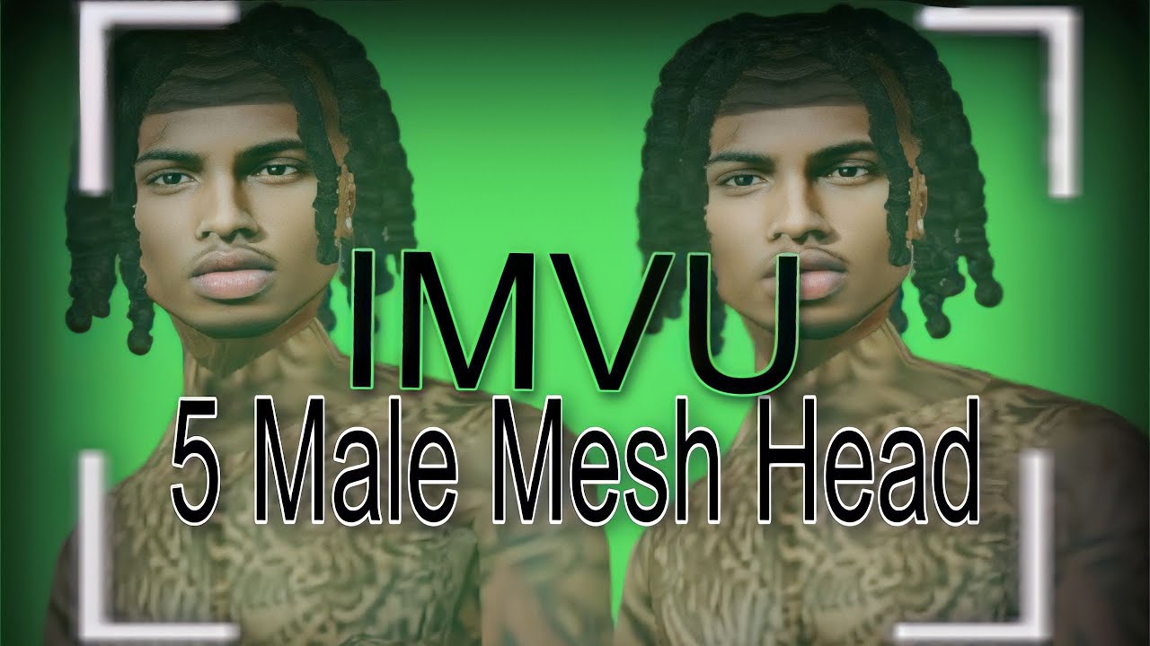 Imvu || 5 Male Mesh Head Ideas Pt. 3 - YouTube