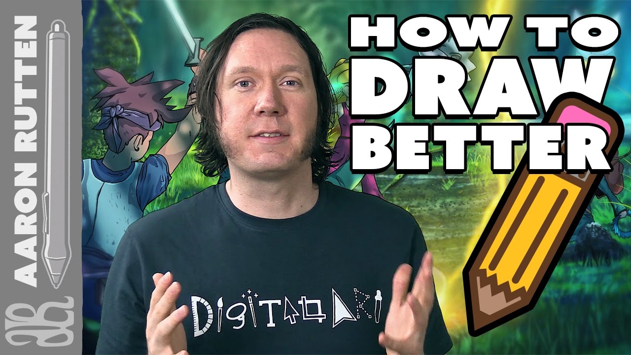 12 Tips for HOW TO DRAW BETTER Digital Art - YouTube