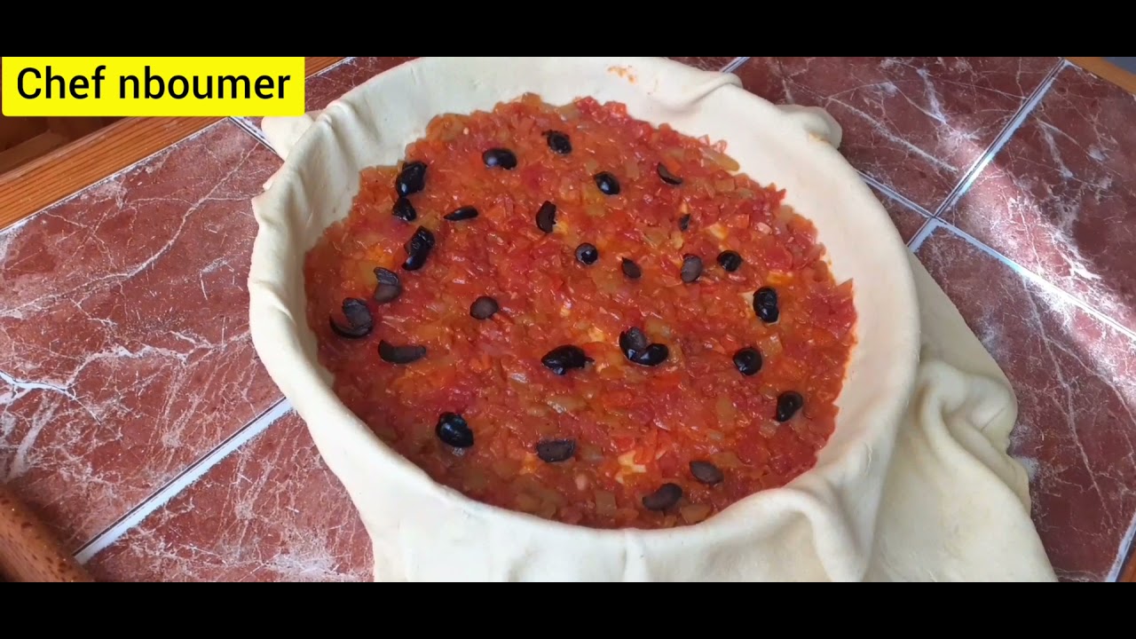 pizza couverte feuilletée top à la semoule recette de A à z...jarbouha rayhin thabouha😊😊 - YouTube