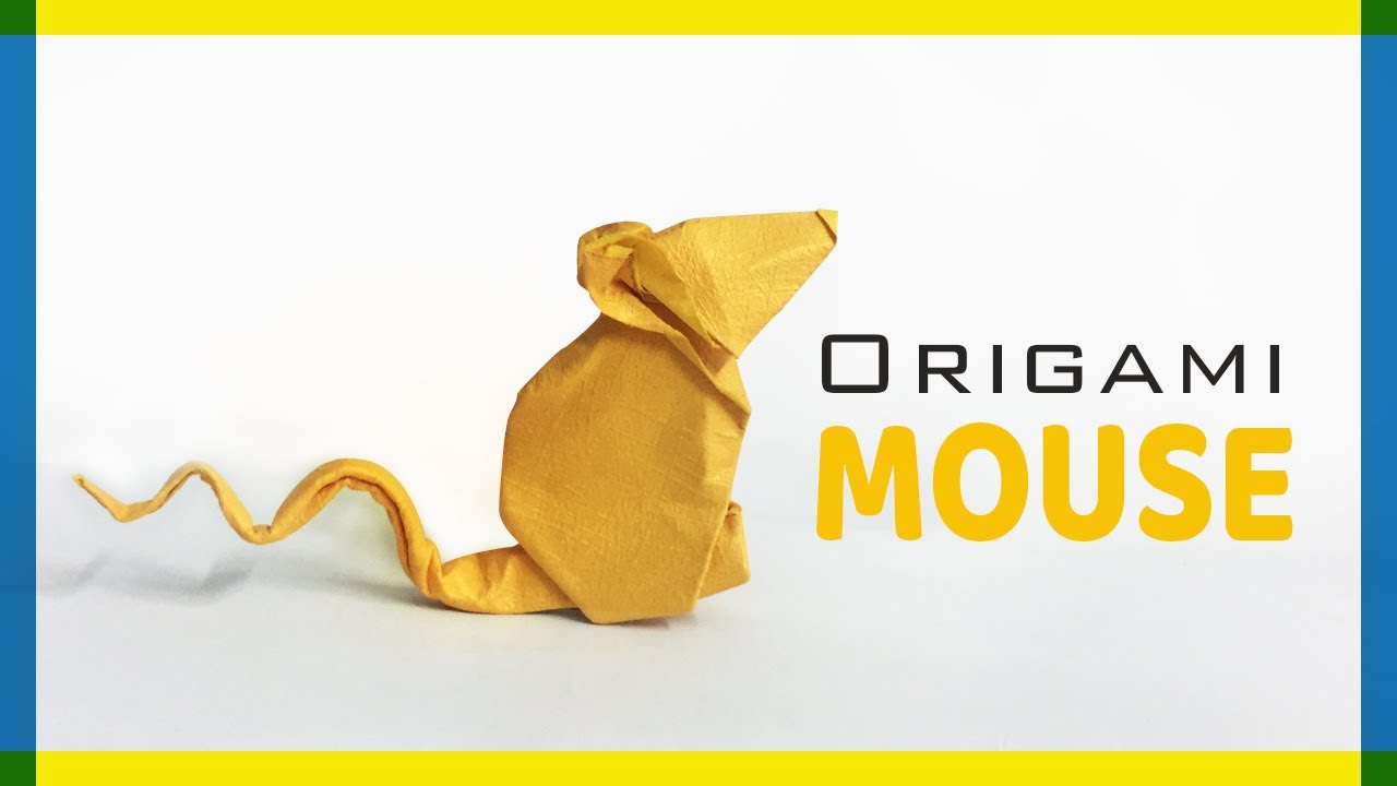 How To Make an Origami Mouse | Origami Rat - YouTube