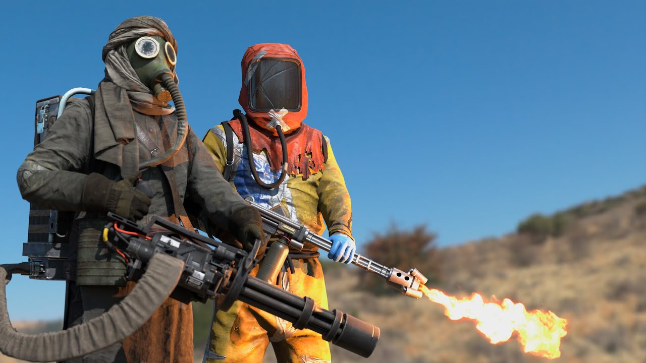 Миниган на разрыве ? Да , это жёстко. #rust #раст #gameplay #bug # ...