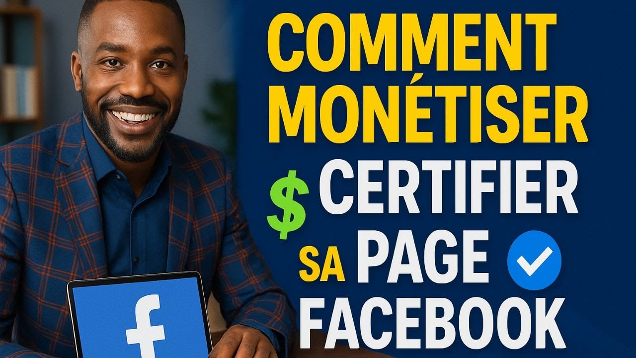 💸 Comment MONÉTISER et CERTIFIER sa Page Facebook en 2025 - YouTube