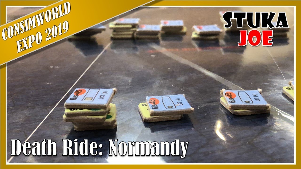 Death Ride: Normandy at Consimworld Expo 2019 - YouTube