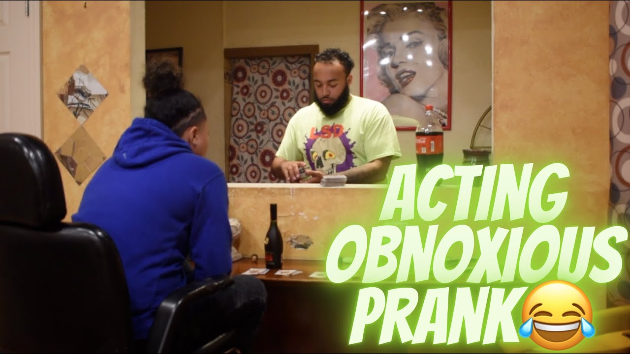 ACTING OBNOXIOUS PRANK ON MY FRIEND *epic fail* 🤦‍♀️😂 - YouTube