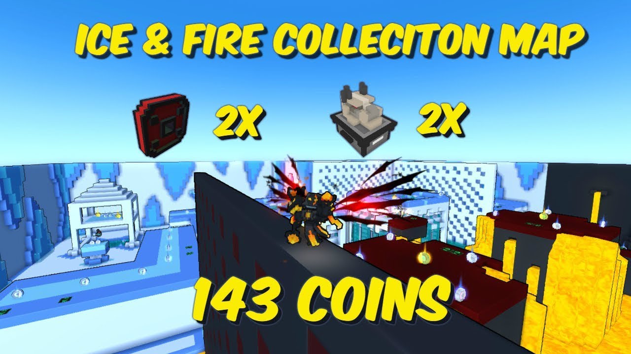 Trove - Ice & Fire Collection Map Guide - YouTube