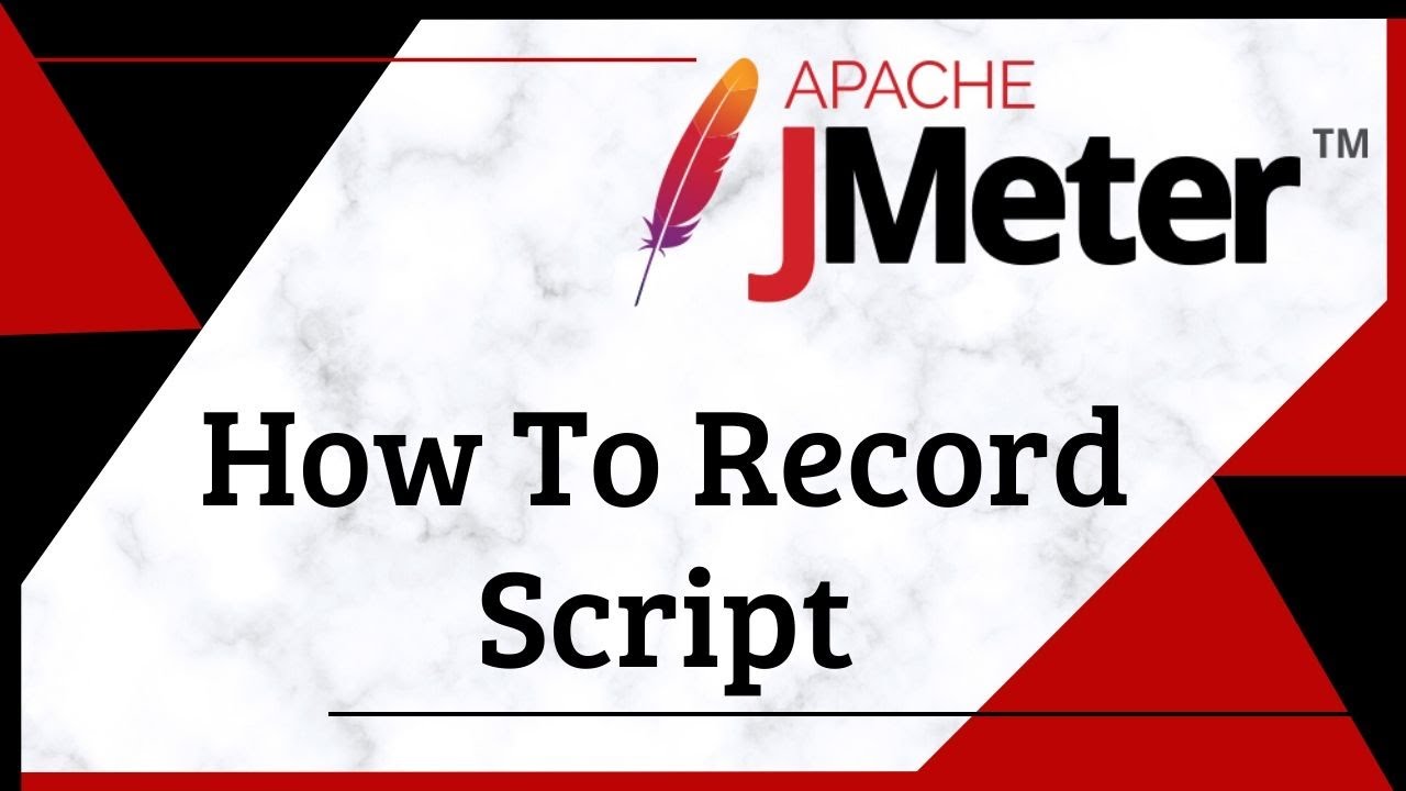 Jmeter Test Script Recorder How To Record Script Youtube 3658