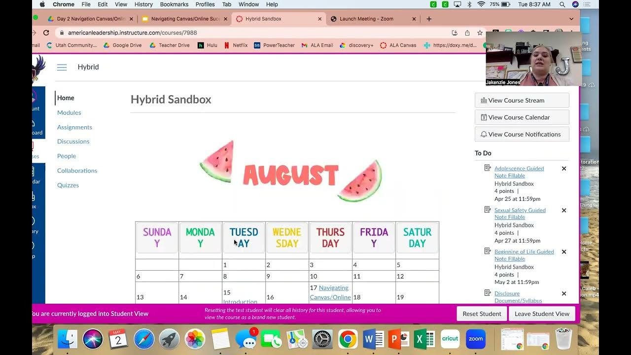 Accessing Assignments Canvas - YouTube