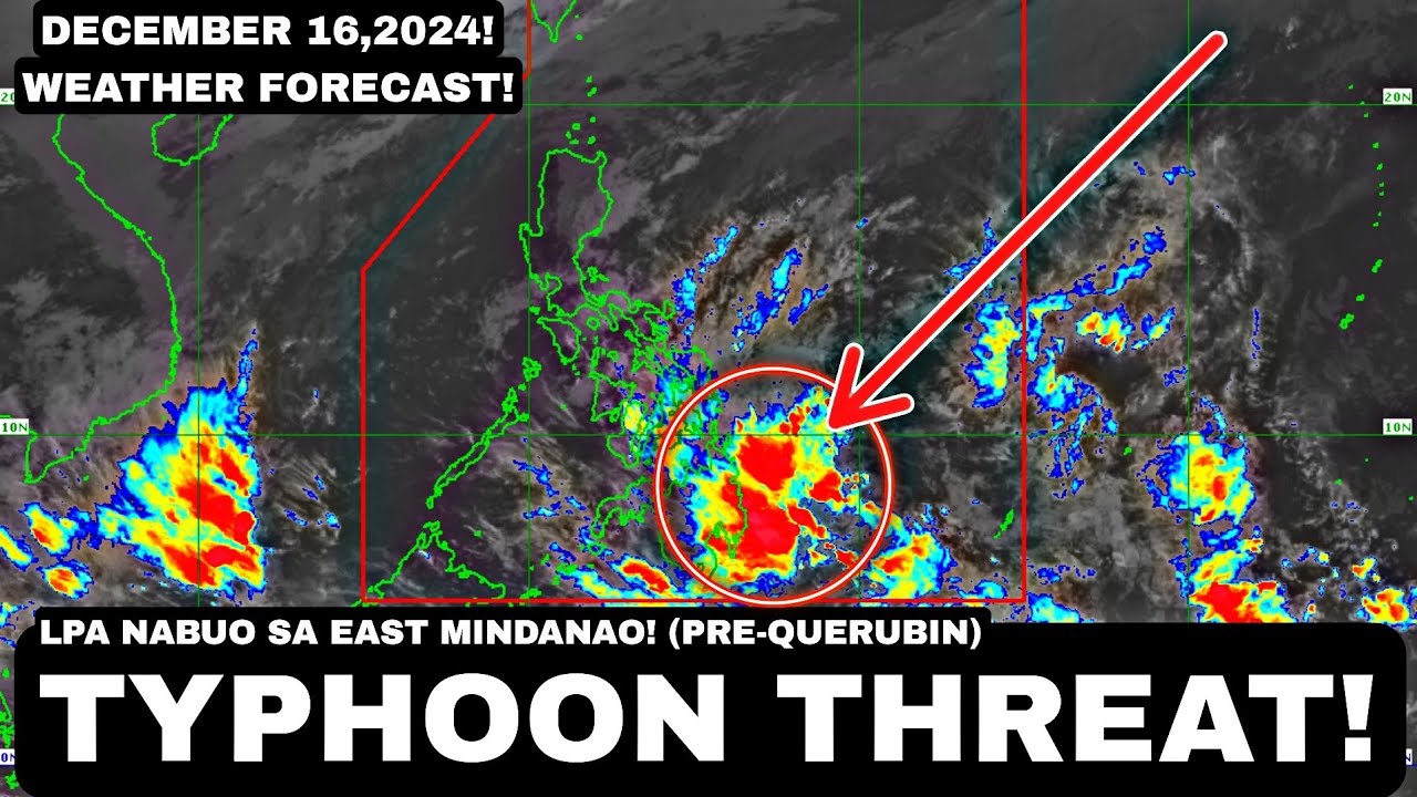 DECEMBER 17,2024! Bagyo sa PASKO! (PRE-QUERUBIN) Buwan na Nabuo Ang ...