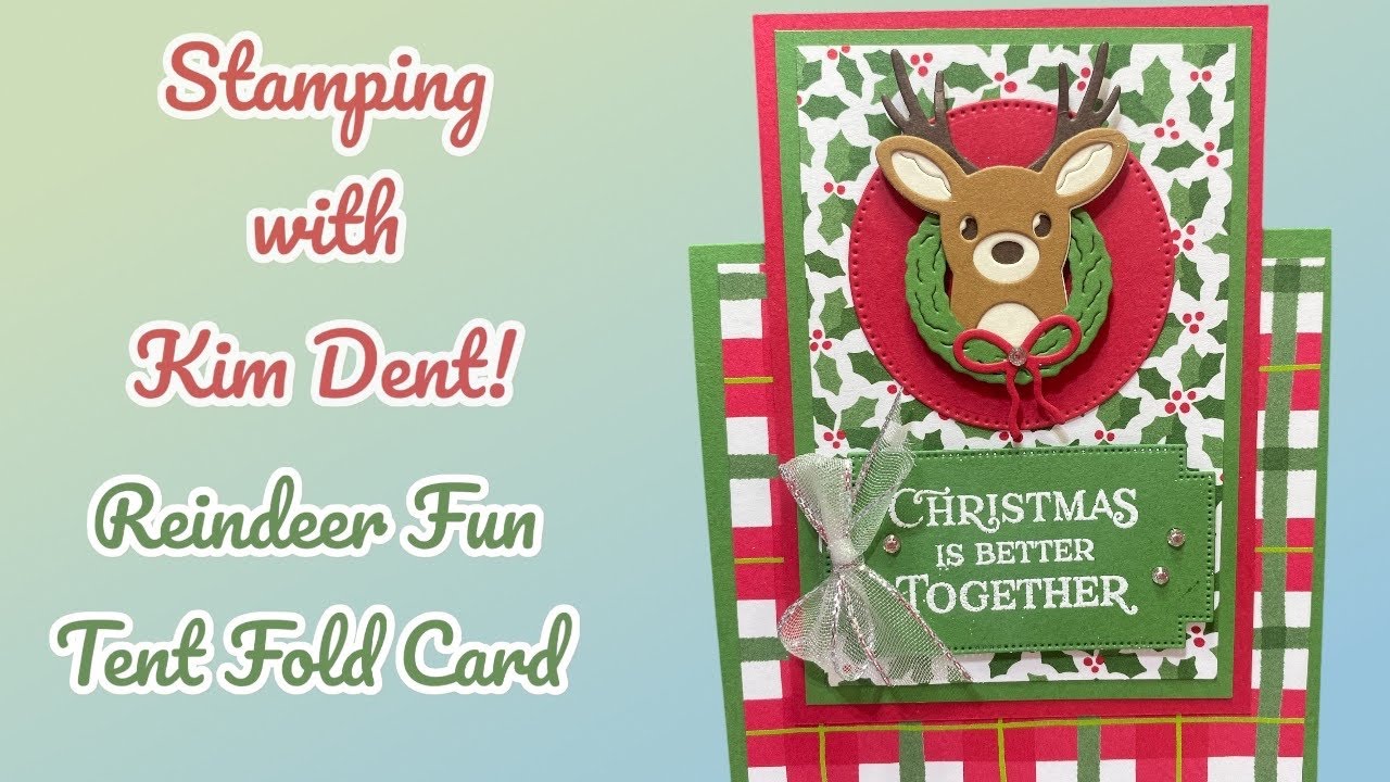 Watch as I Show You How to Create a Tent Fold Card! - YouTube