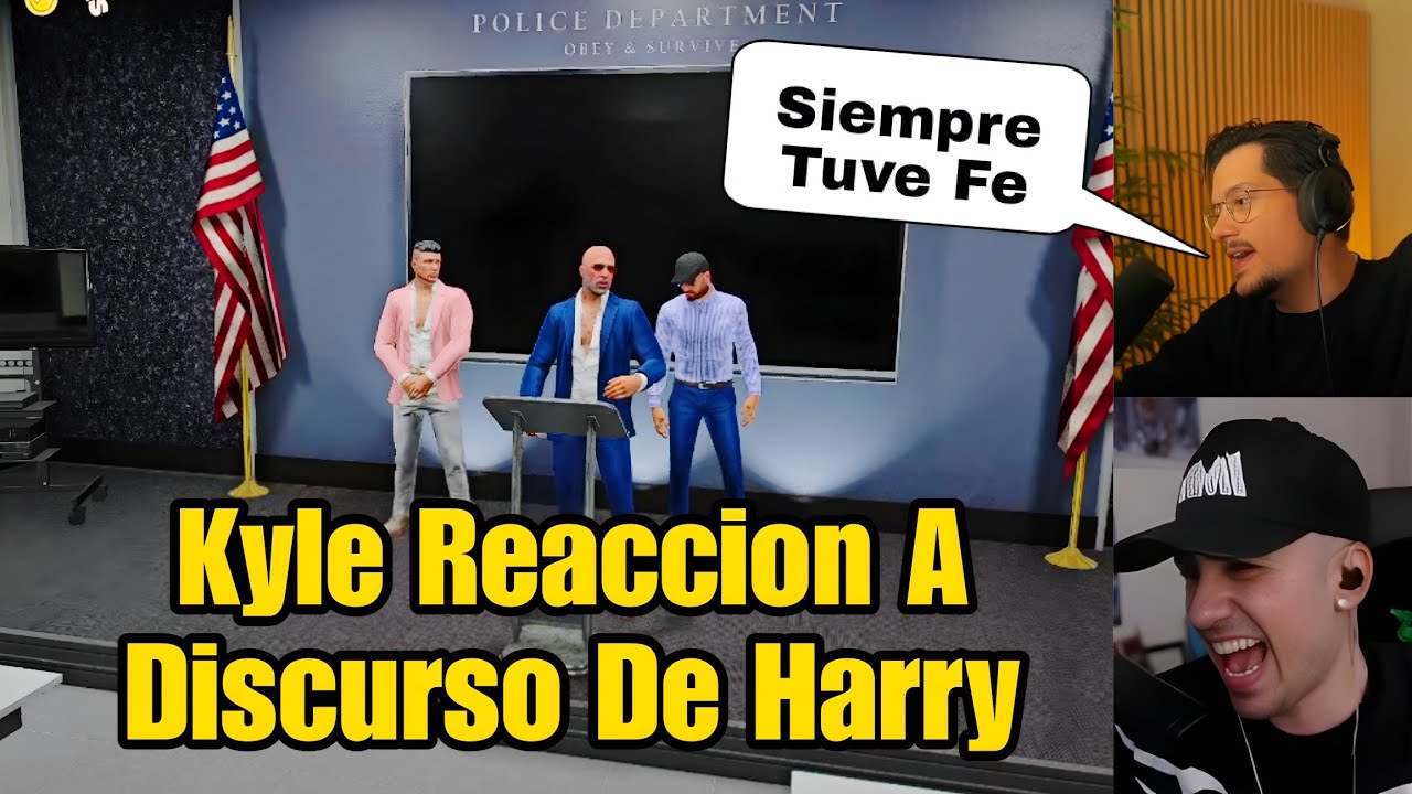 KYLE (DESS) Reacción al DISCURSO de HARRY WILLY LIAM (IMANTADO) Dess ...
