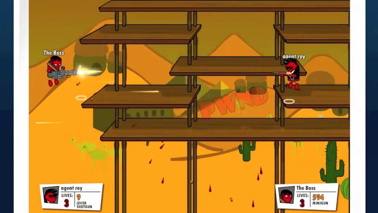Gun Mayhem: Defeating The Boss - YouTube