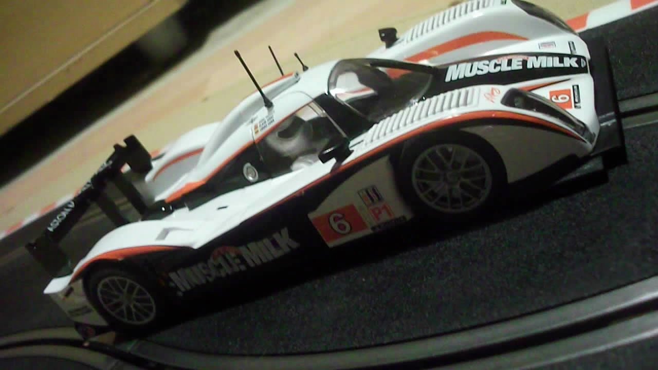 Scalextric Test Drive: Lola Aston Martin LMP - YouTube
