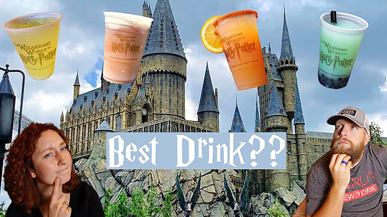 Ranking The Wizarding World Of Harry Potter Drinks | We Try Butterbeer ...