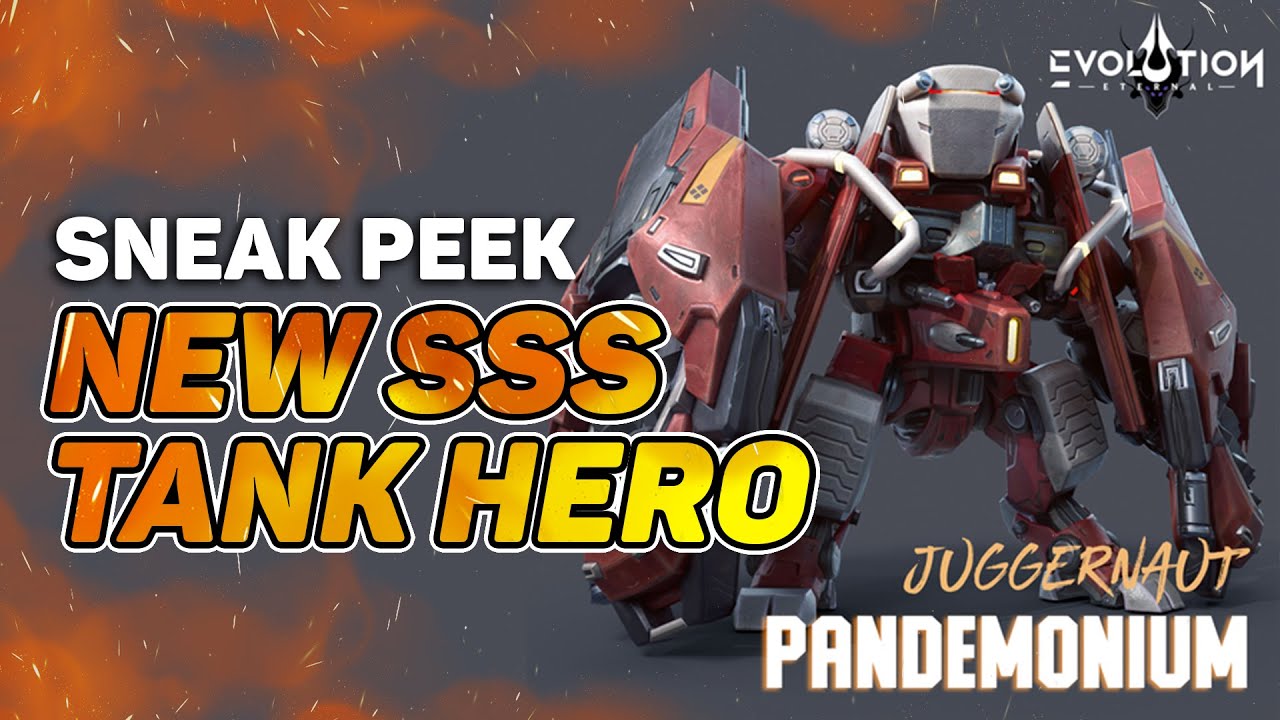 Quick Sneak Peek New Tank SSS Hero Pandemonium | Eternal Evolution ...