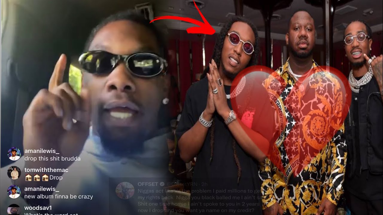 Offset Snaps On QC Ceo P & Exp0se Him For Blackballing Him For 2 Years ...