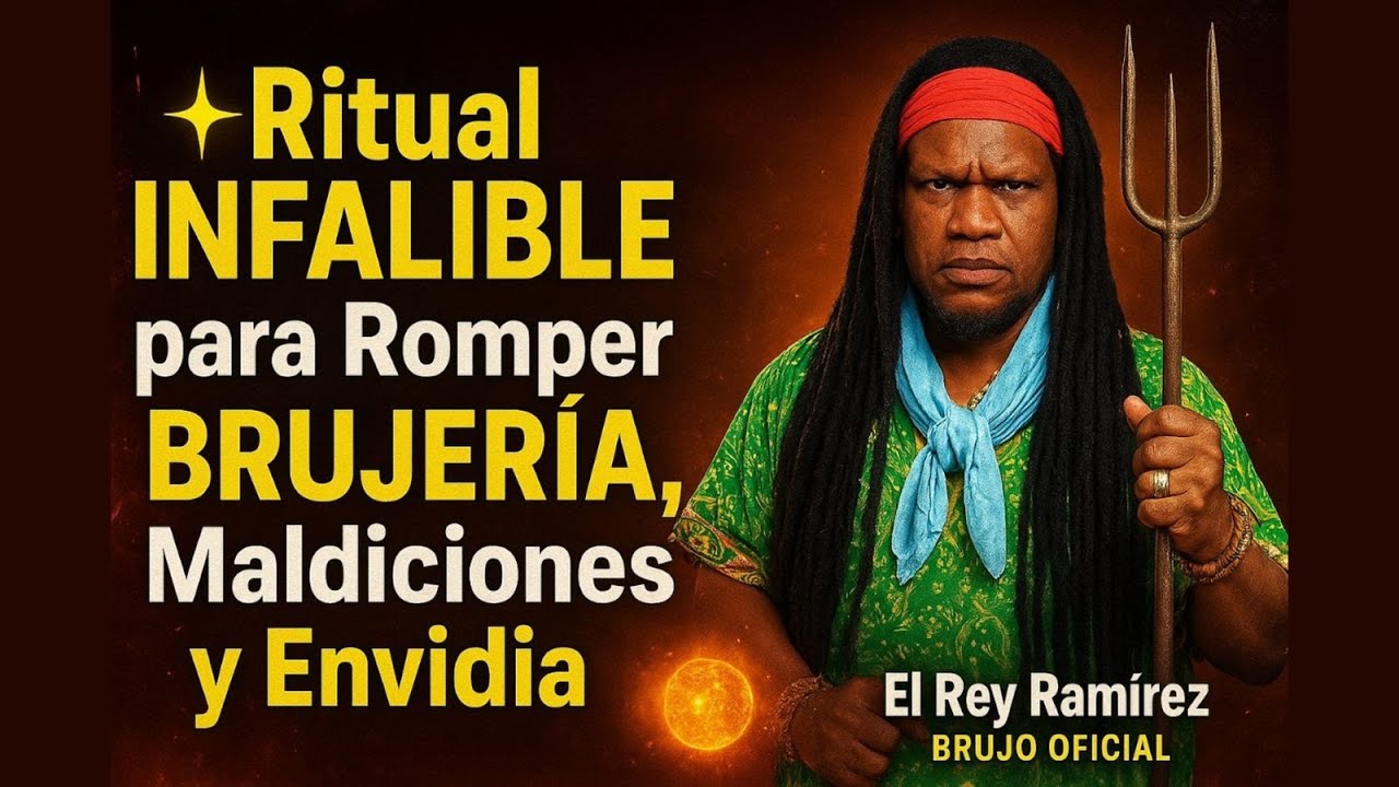 Ritual INFALIBLE para Romper BRUJERÍA, Maldiciones y Envidia | El Rey ...