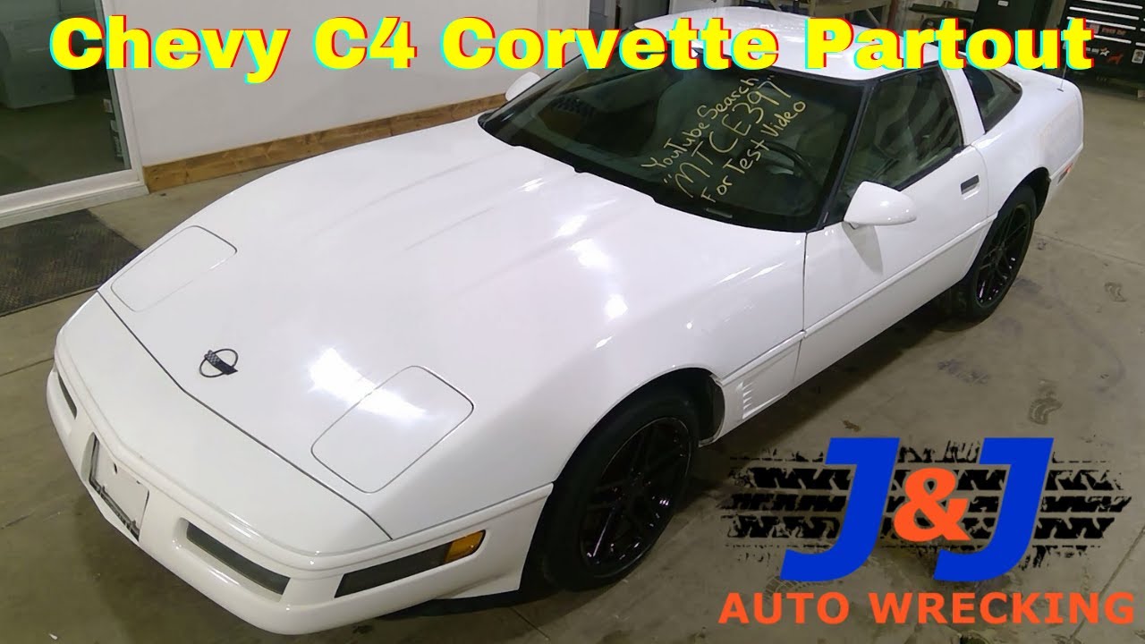 1996 Chevy C4 Corvette LT1 Engine Test Video Part Out MTCE397 - YouTube