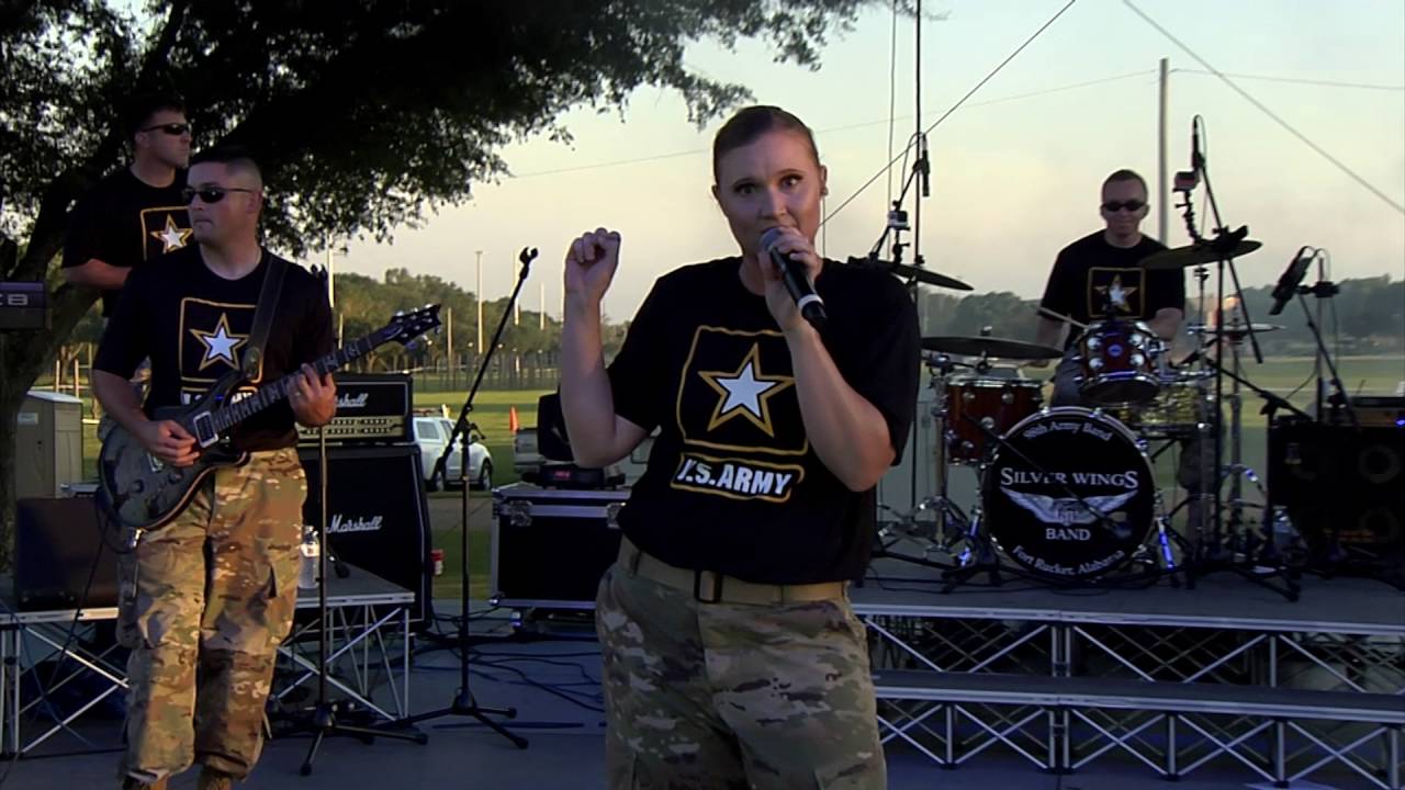 98th Army Band Crossfire Performing Mamas Broken Heart at Fort Rucker ...