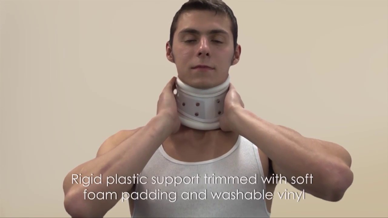 ITA-MED Rigid Plastic Cervical Collars - CC-260 and CC-265 - YouTube