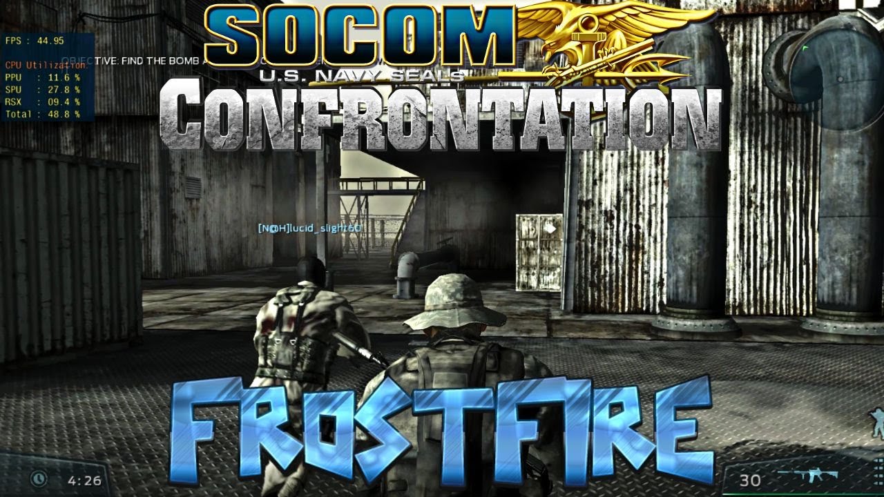 How to Play SOCOM Confrontation on RPCS3 / Frostfire Gameplay (1440p ...
