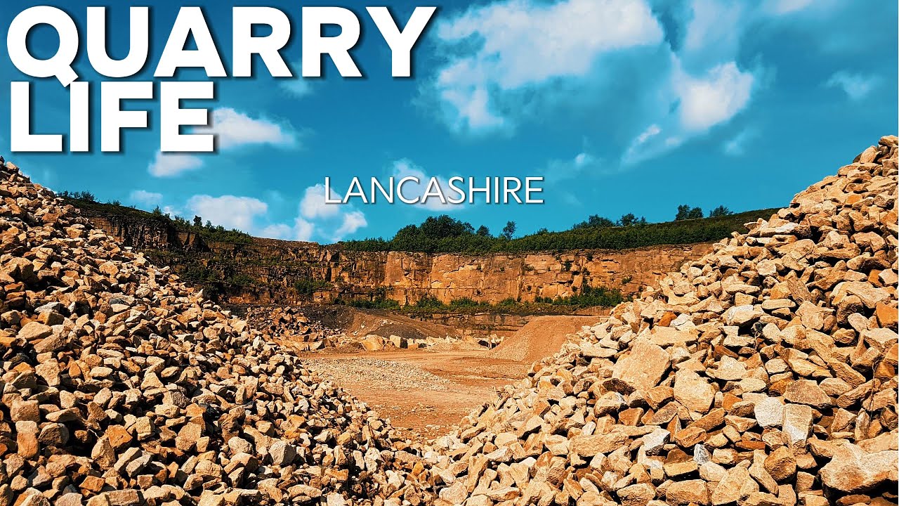 INSIDE A LANCASHIRE QUARRY - YouTube