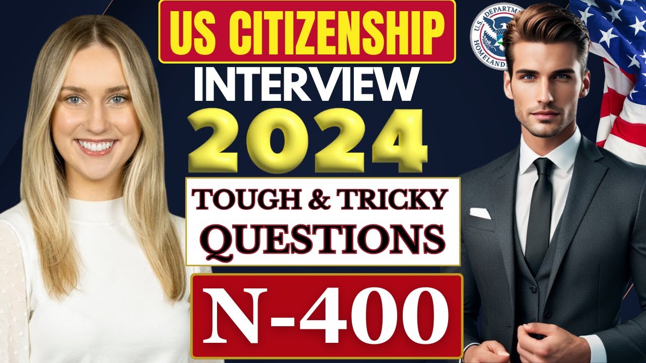 Real Interview of US Citizenship 2024 & Oath Ceremony - N400 ...