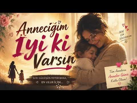 🌸 Anneciğim İyi Ki Varsın 💖 | Anneler Günü’ne Özel Duygusal Şarkı 🎶