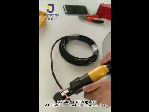 Hydraulic crimping tool A Helpful Tool for Cable Connections