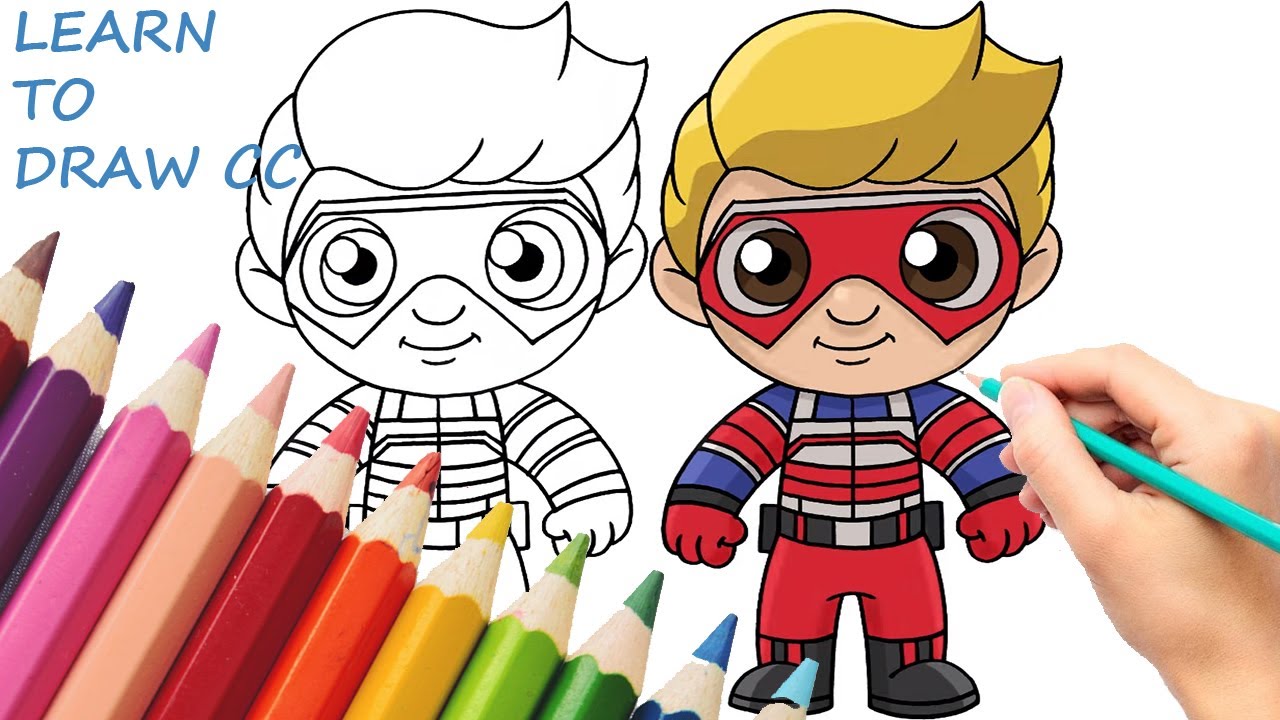 How To Draw Kid Danger Henry Danger YouTube
