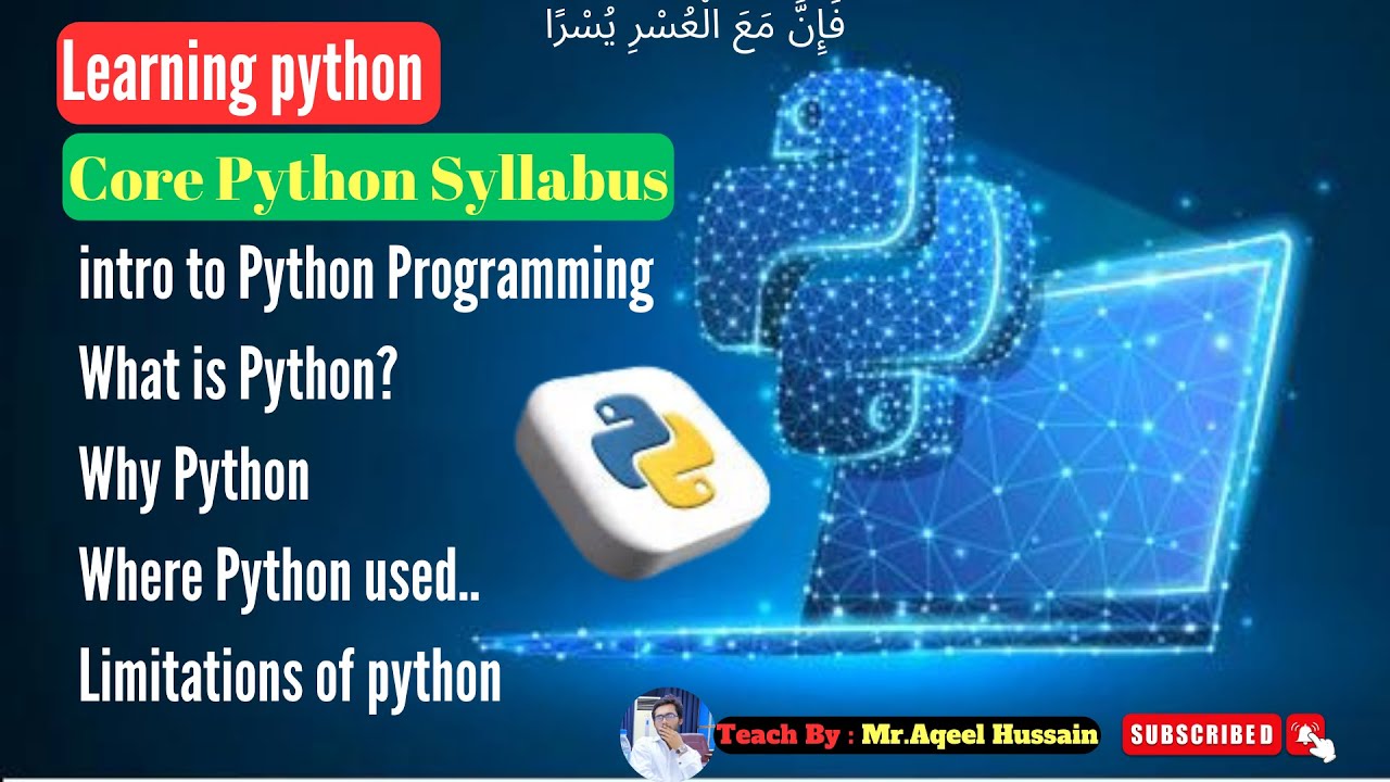 Introduction To Python Programming What Is Python Why Python Where Python Is Usedyt 9782